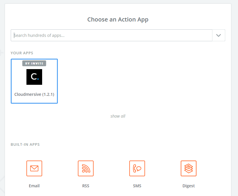 Getting Started with Cloudmersive and Zapier - Documentation